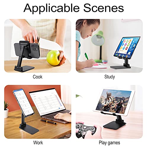 Aztec Tribal Art Cell Phone Stand Foldable Tablet Holder Adjustable Cradle Desktop Accessories for Desk