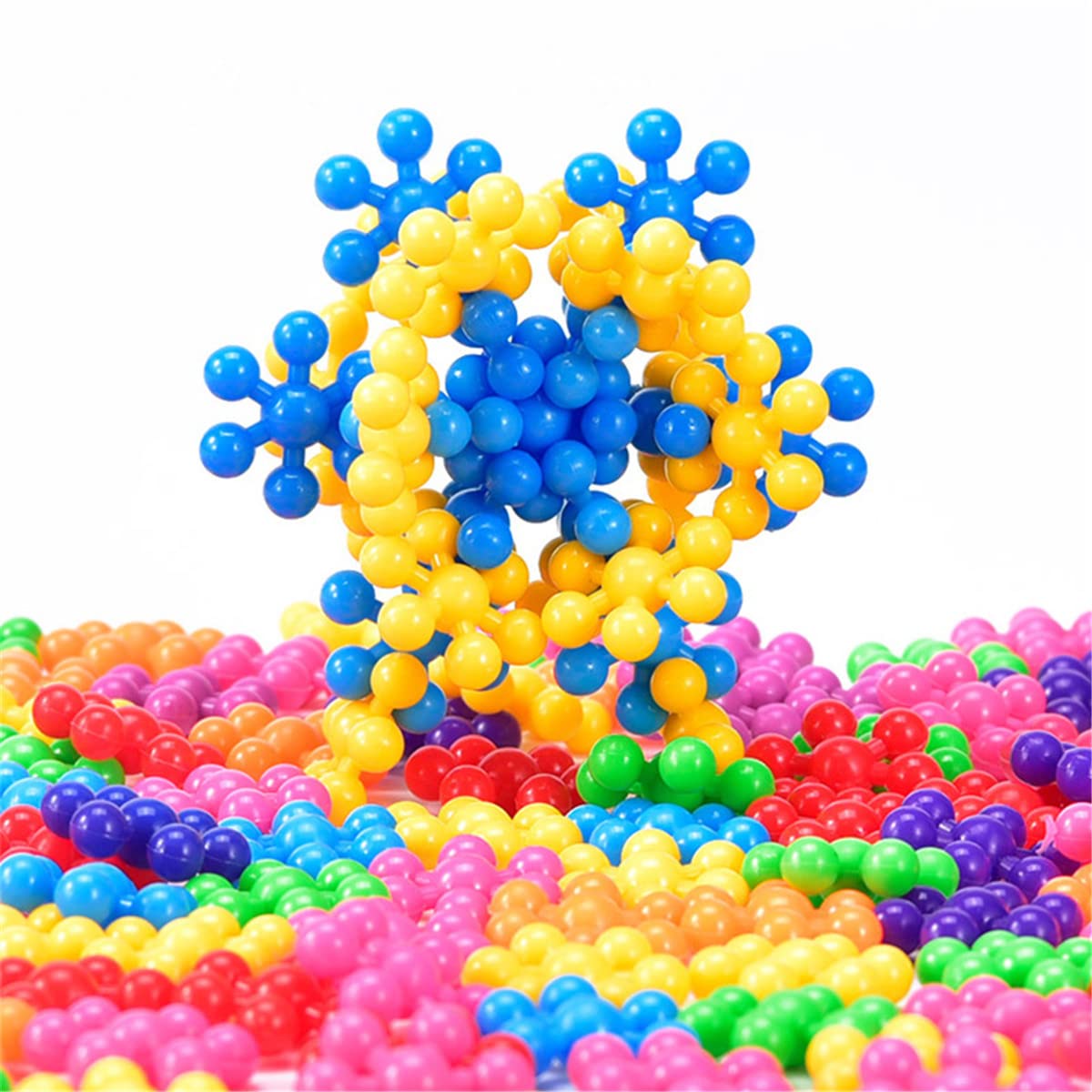 300 PCS STEM Building Blocks Educational Construction Engineering Set Building Discs Toys Sets Interlocking Creative Activities Blocks Kit for Kids Boys and Girls
