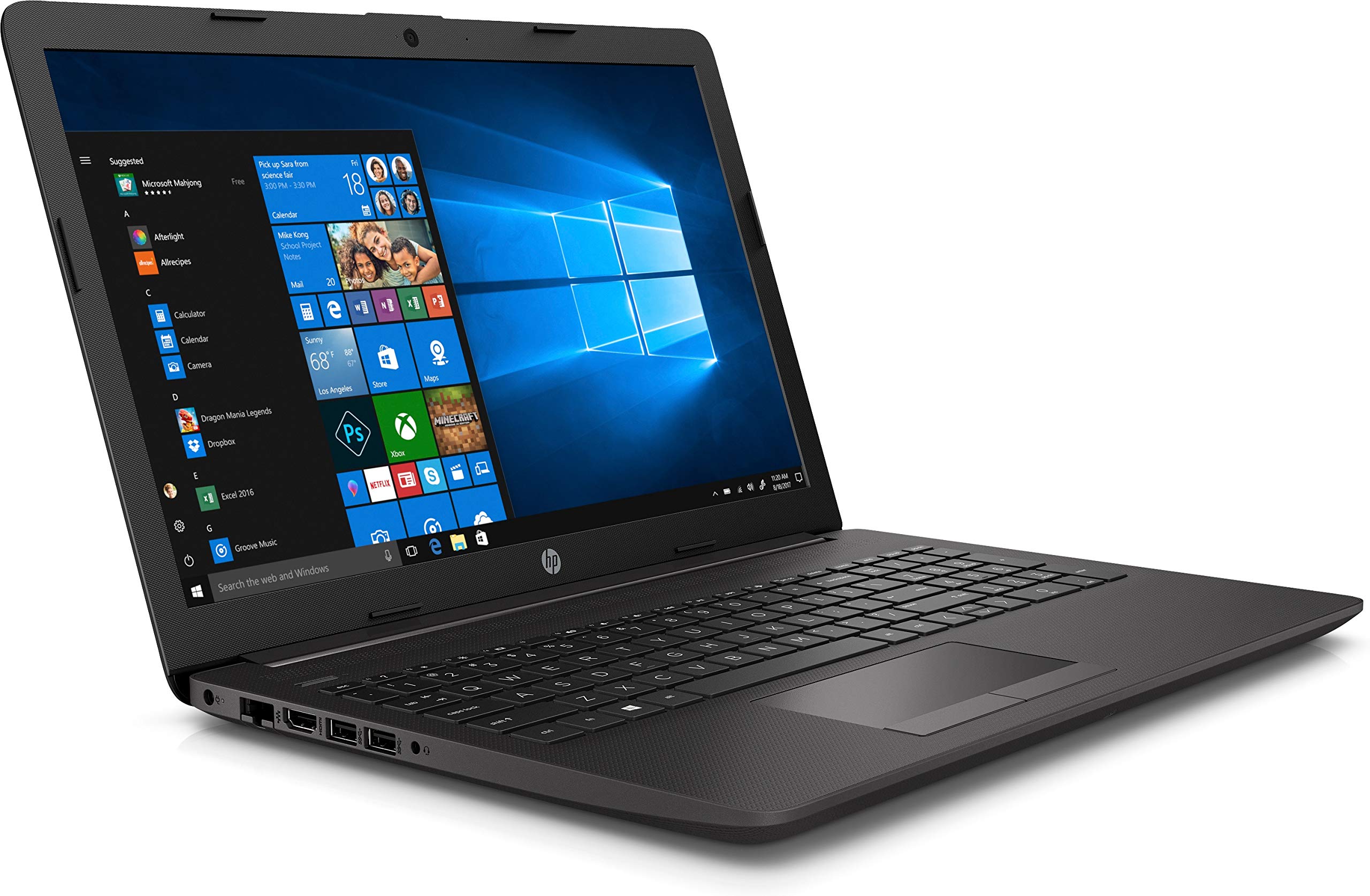 HP 255 G7 15.6" Notebook - A4-9125 - 4 GB RAM - 500 GB HDD - Windows 10 Home 64-bit - AMD Radeon R3 Graphics - English Keyboard,Black