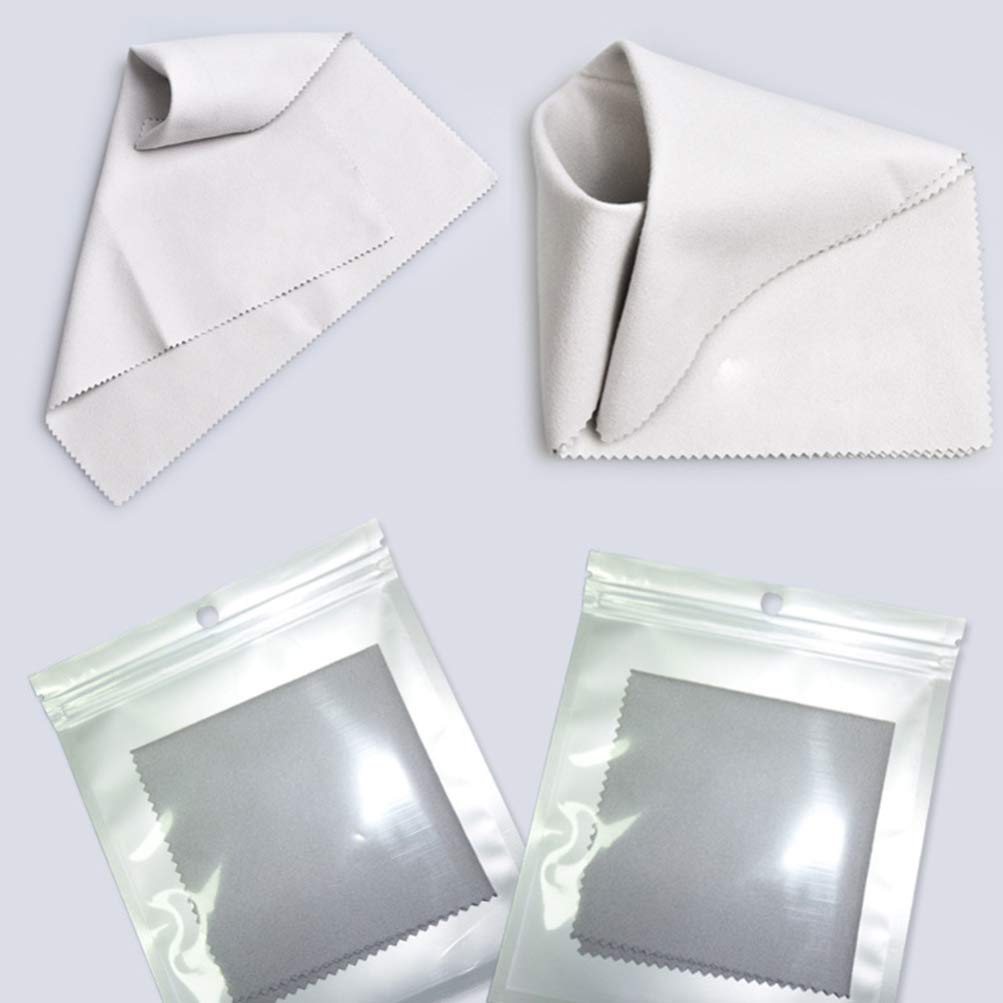 4pcs Cleaning Cloth for Jewelry Cloth for Glasses Cleaning Cloth Eyeglass Cleaning Cloth Glasses Cleaning Cloth