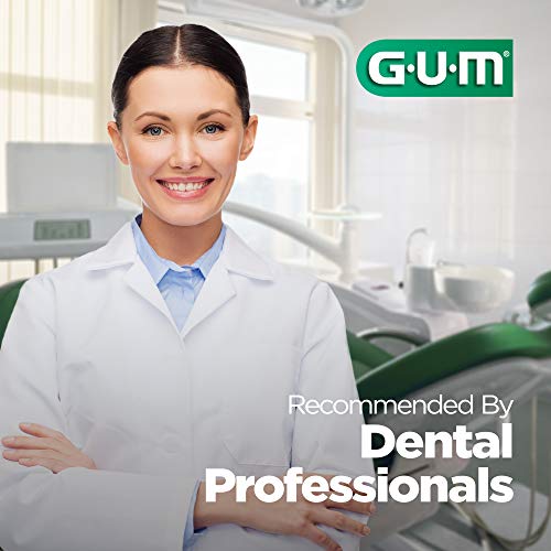 GUM - 887DD Comfort Slide Flossers for Tight Spaces, Fresh Mint, Dental Floss Picks, 90 Count (Pack of 6)