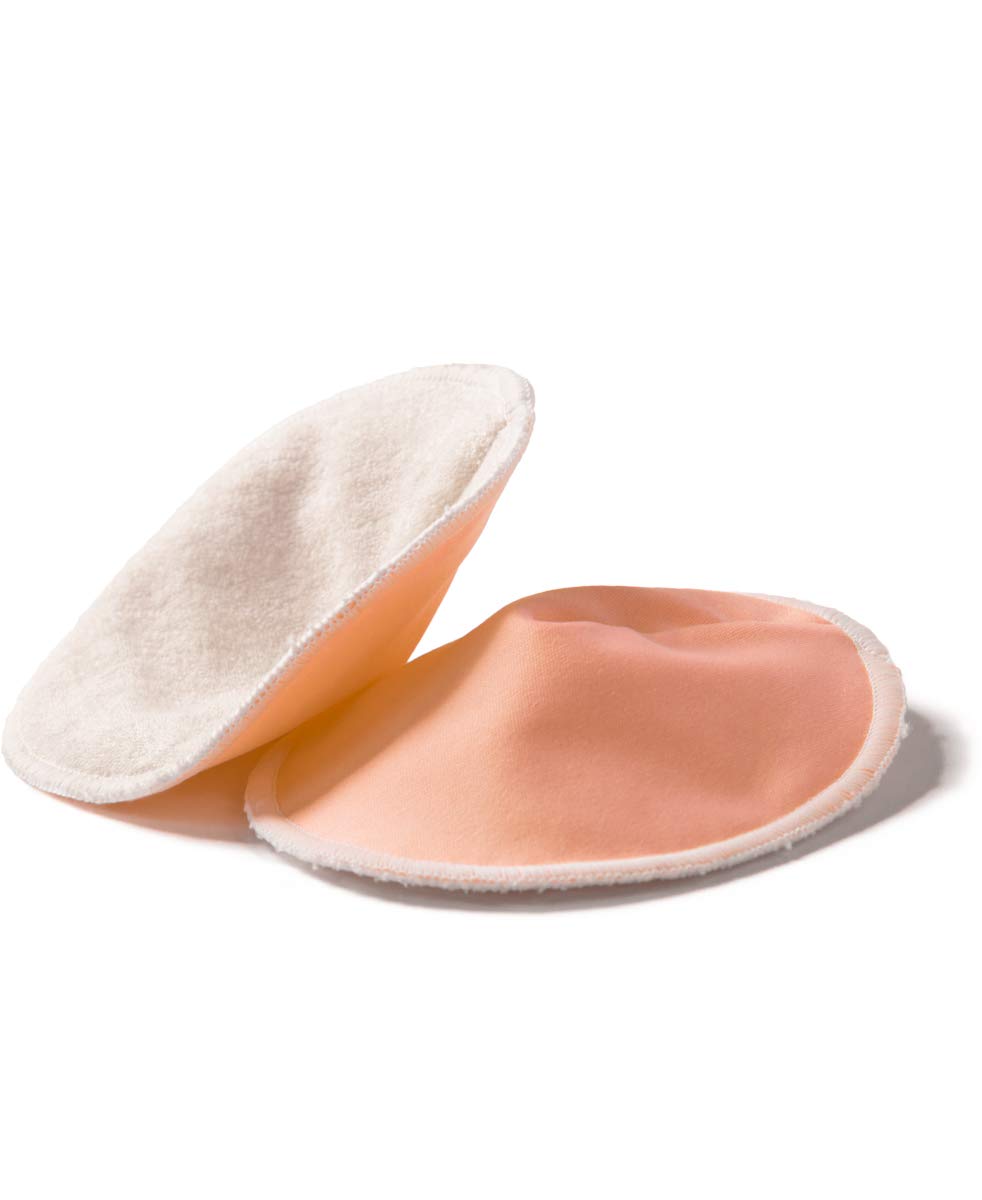 Fishers Finery Nursing Bra Pads Rayon Washable Reusable Leak Proof All Day Night (Set of 1)