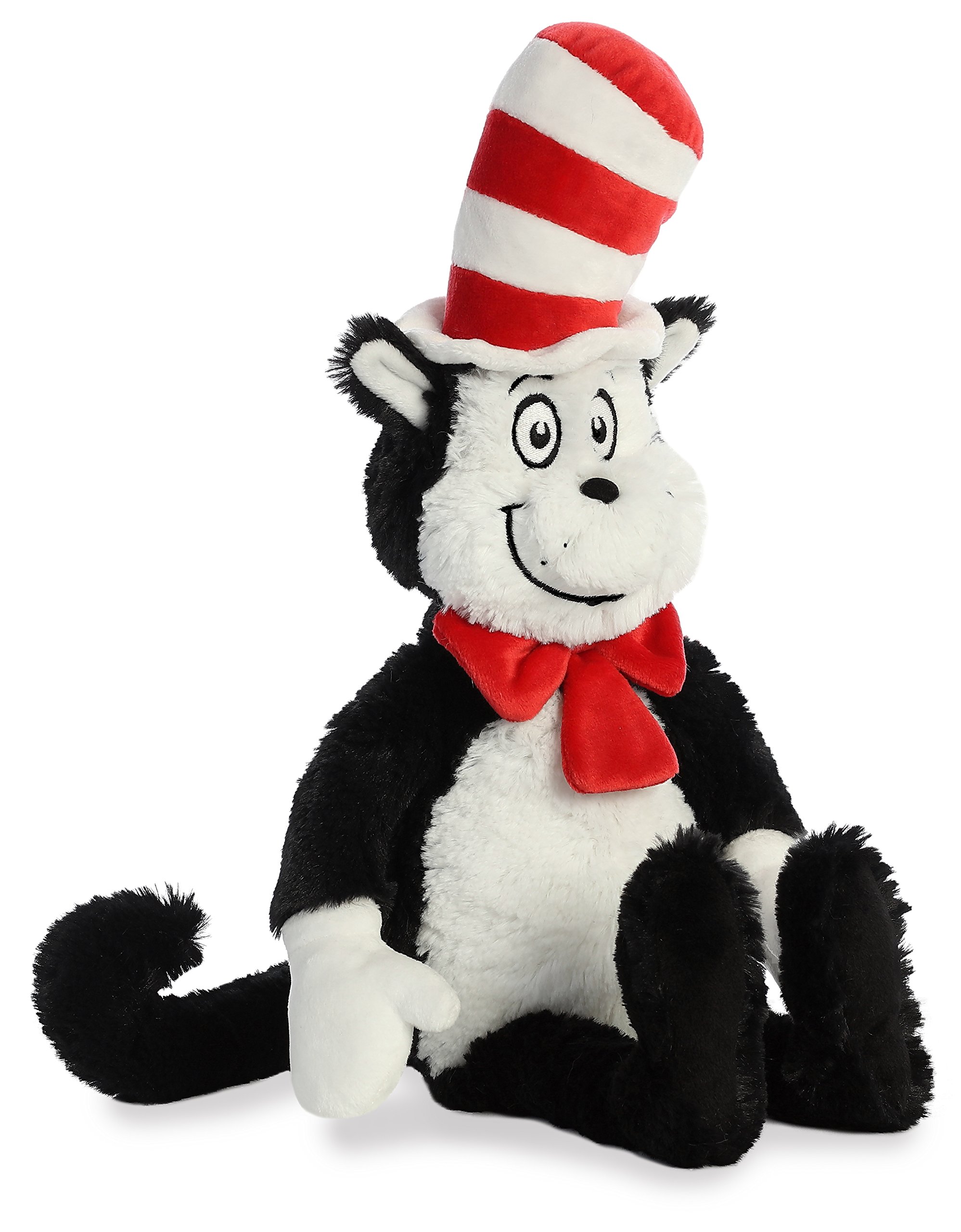 Aurora® Whimsical Dr. Seuss™ Cat in The Hat Stuffed Animal - Magical Storytelling - Officially Licensed - Multicolor 18 Inches