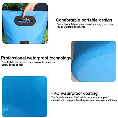 AINAAN Portable Folding Bucket- Great for Camping Traveling Hiking Fishing Boating Gardening(Green)