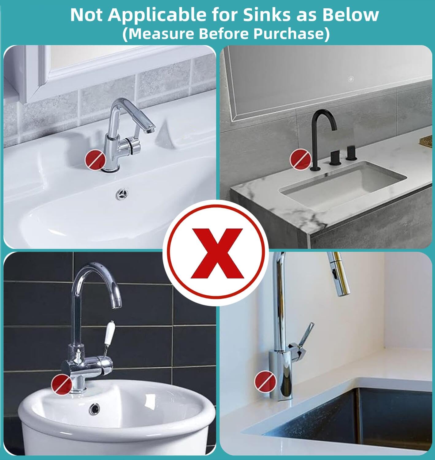 30 Inch Sink Splash Guard, Large Size Kitchen Sink Splash Guard, Longer Silicone Faucet Handle Drip Catcher Tray for Kitchen Countertop, Bathroom, Farmhouse (Black)