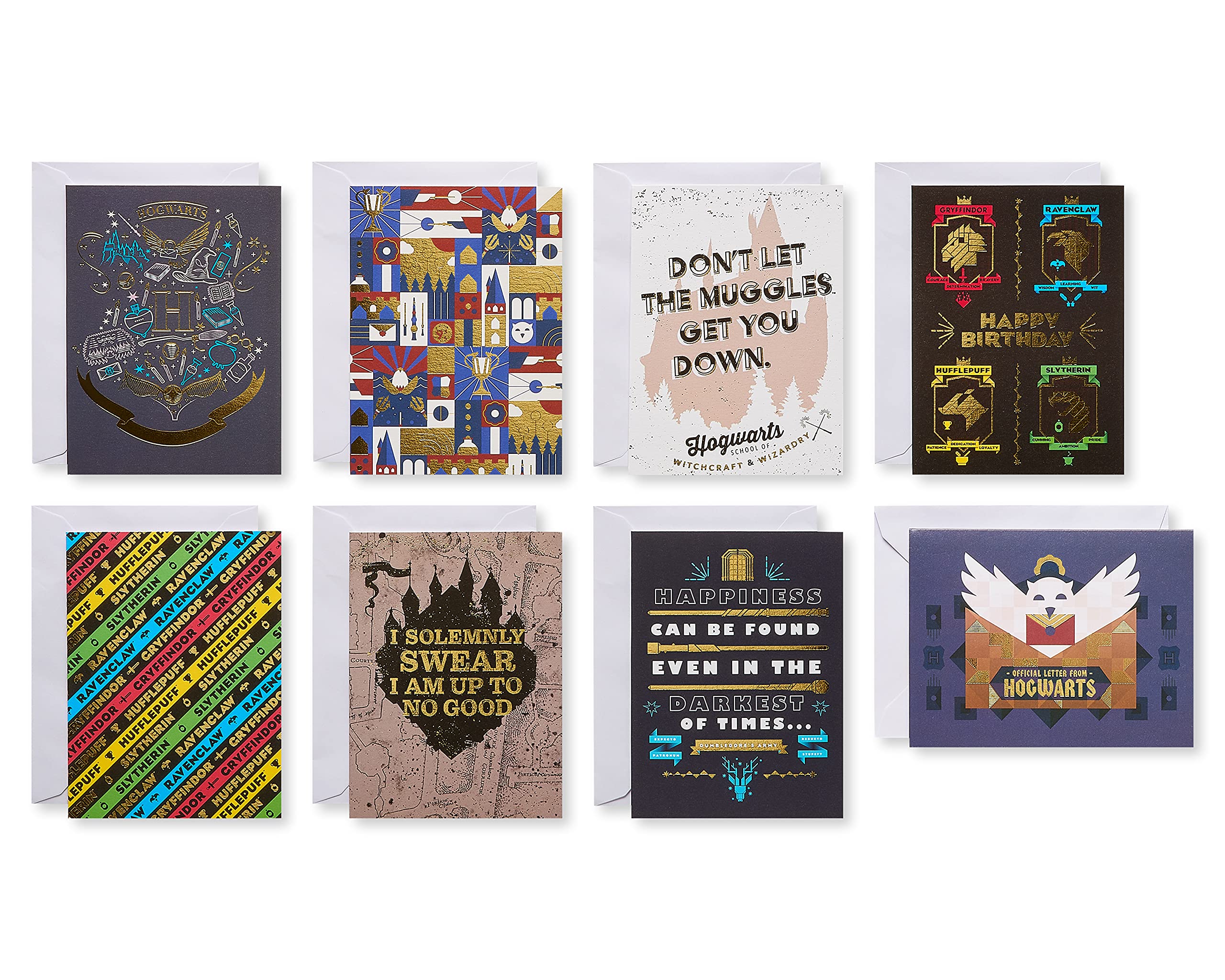 American Greetings Deluxe Harry Potter Card Bundle with Envelopes, Birthday and All-Occasion (32-Count)