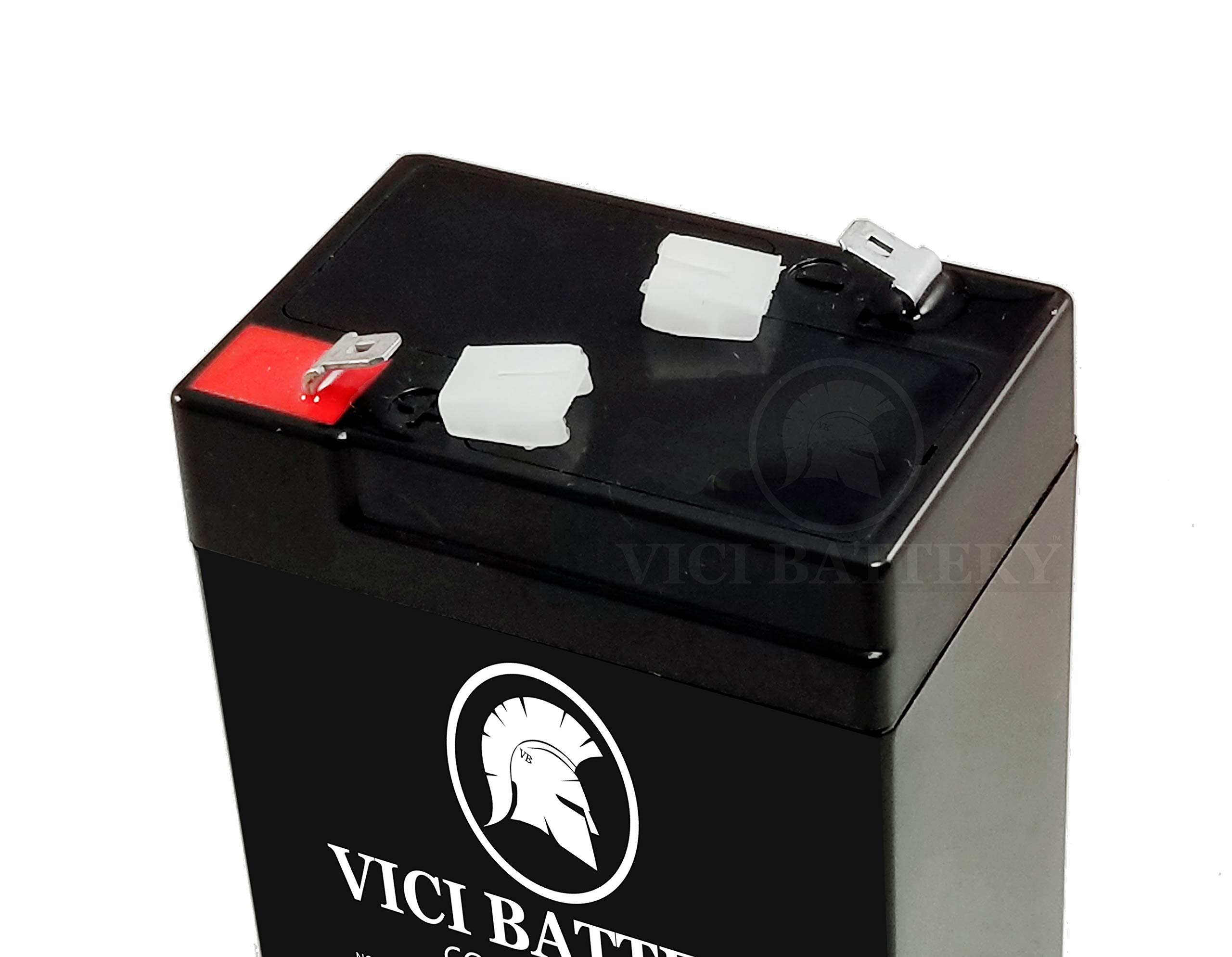 VICI Battery VB4.5-6 for Portalac GS PE6V4.5F1 6V 4.5Ah Emergency Light