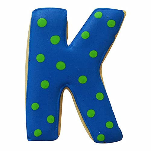 Alphabet Letter K 3 Inch Cookie Cutter from The Cookie Cutter Shop β Tin Plated Steel Cookie Cutter