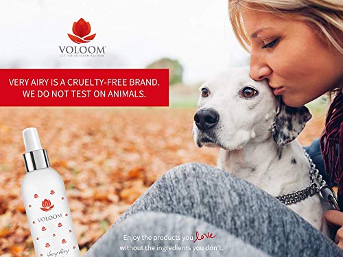 VOLOOM Very Airy Knot A Problem Leave in Hair Conditioner and Detangler Spray and Vent Brush Kit. Infused with ProVitamin B5, Amino Acids, and Botanical Extracts. (Detangler Conditioner)