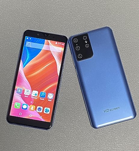 aderroo Unlocked Phone,X10, Android Smartphone,5.72-inch Screen,Front and Rear Cameras,Only Supports Dual SIM Card Frequency Band of 3GWCDMA :850/1900/2100MHZ,1GB RAM 4GB ROM (Blue)