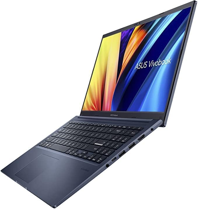 ASUS VivoBook 15.6" FHD Business Laptop Newest, 6 Cores AMD Ryzen 5 Processor, 16GB RAM 1TB SSD, Backlit Keyboard, 180° Lay-Flat Hinge, Windows11, Blue +CUE Accessories