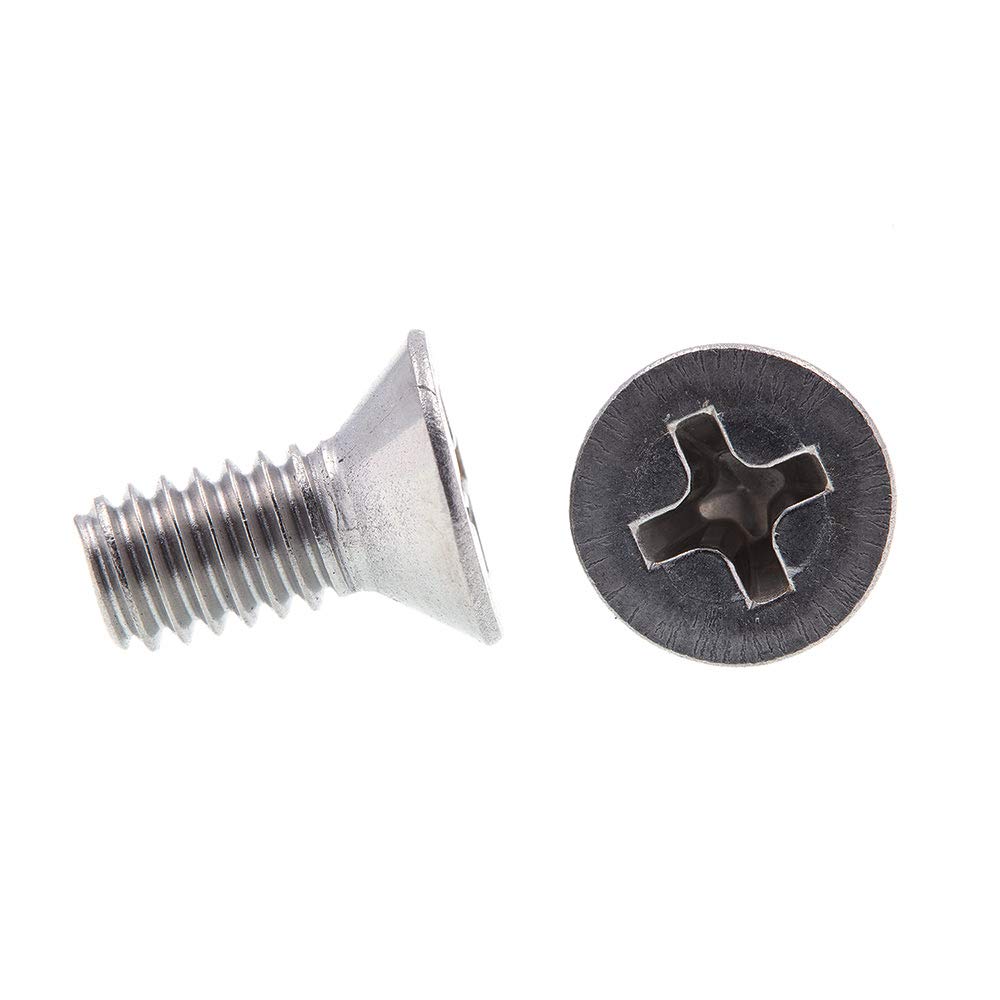 Prime-Line 9000710 Machine Screws, Flat Head, Phillips Drive, #8-32 X 3/8 In., Grade 18-8 (25 Pack)