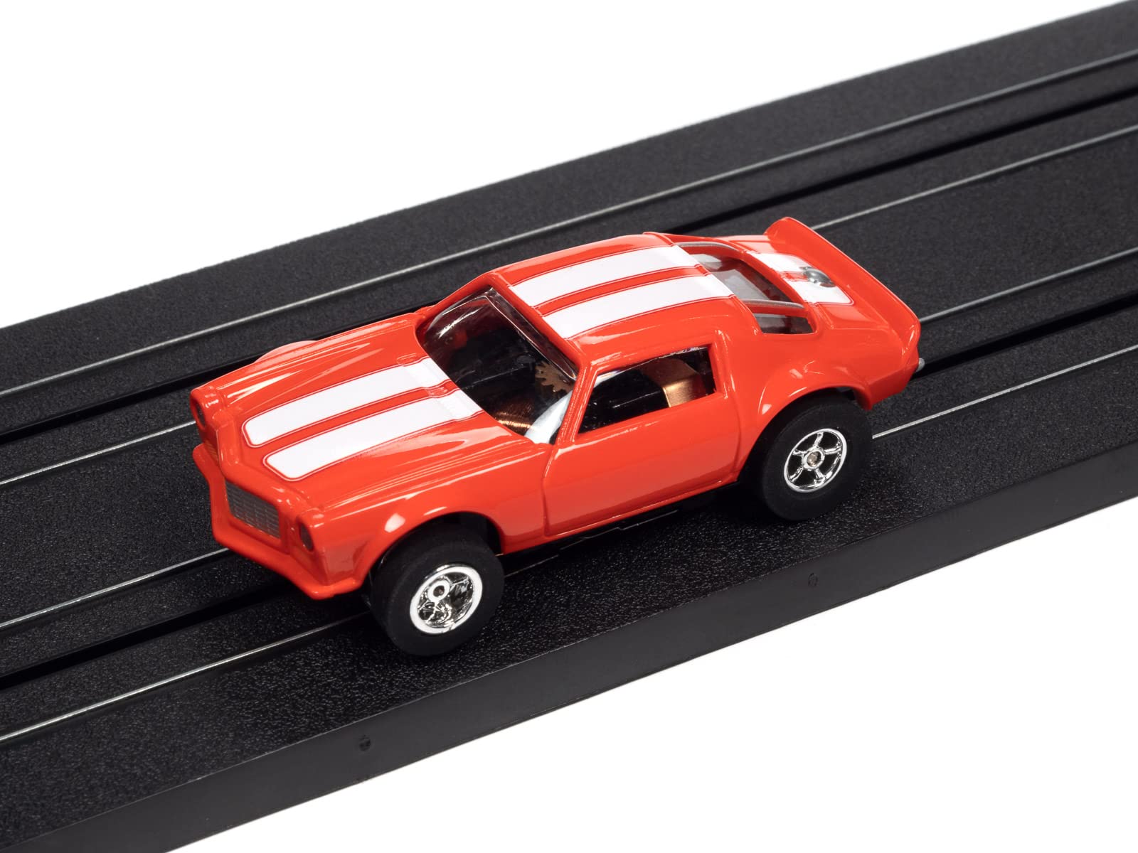 Auto World Xtraction Flamethrower R33 1970 Chevrolet Camaro (Orange) HO Scale Slot Car
