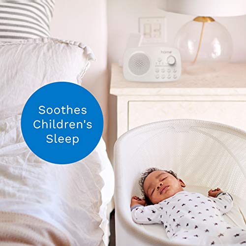 hOmeLabs Portable White Noise Machine - 8 Surprisingly Soothing Sounds for Sleep, Slumber, Siesta or Snooze