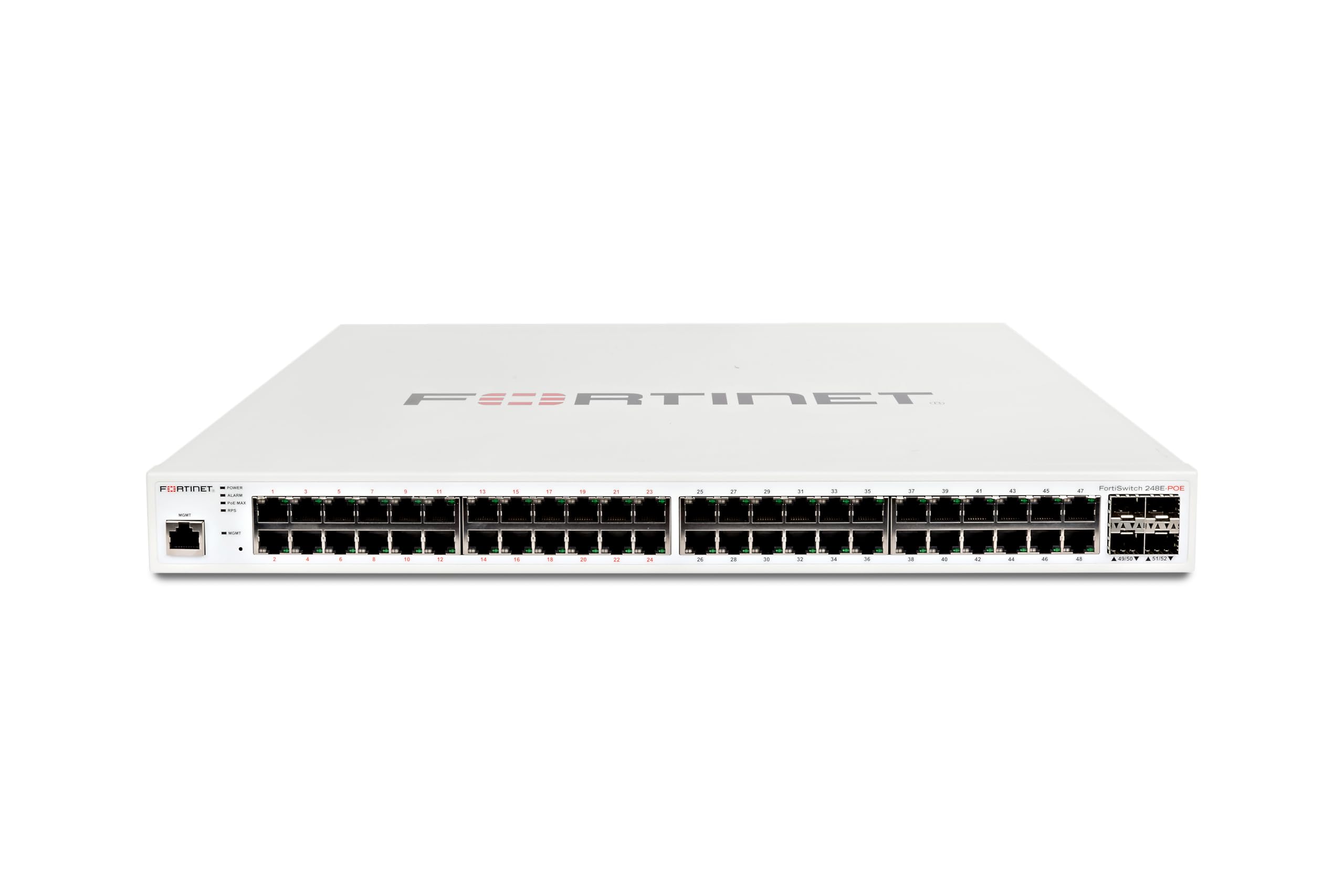 Fortinet FortiSwitch - 248E-POE Layer 2/3 PoE+ Switch (FS-248E-POE)