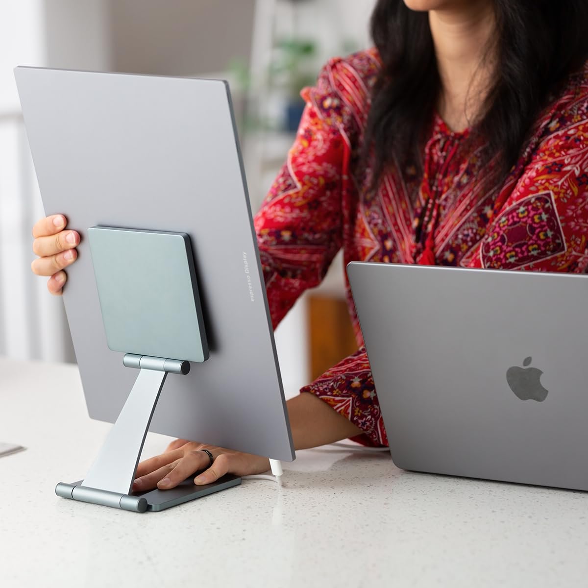 espresso Displays Stand β Sleek, Magnetic & Ergonomic Monitor Stand for espresso Portable Displays | Lightweight & Durable Workspace Accessory