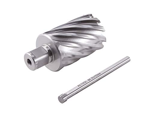 ACTOOL 1-5/8" Diameter × 2" Depth of Cut HSS ANNULAR CUTTER with 3/4'' Weldon Shank