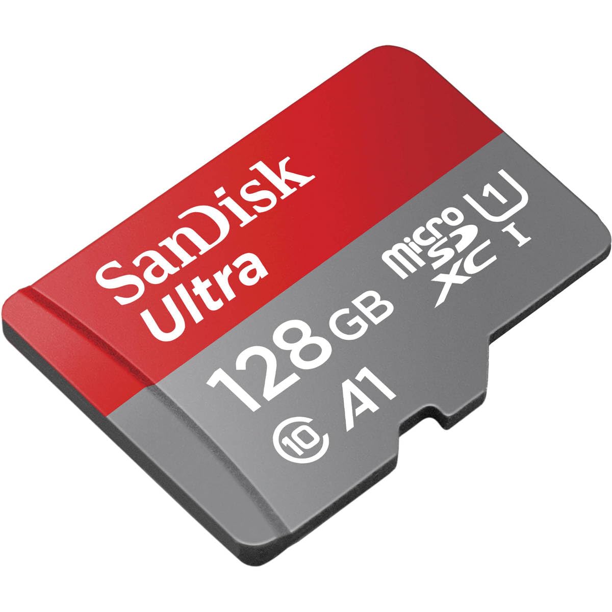 SanDisk 128GB Ultra UHS-I Class 10 A1 microSDXC Memory Card, 120MB/s Read, 10MB/s Write