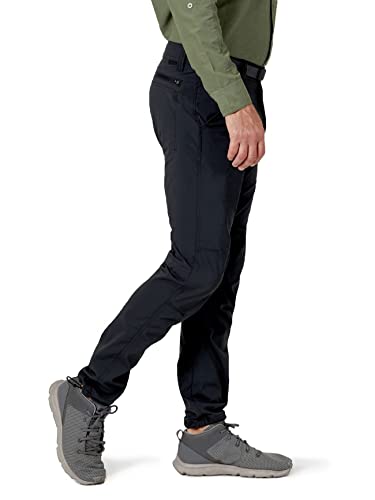 ATG by Wrangler Men's Convertible Trail Jogger, Caviar, 32W x 30L