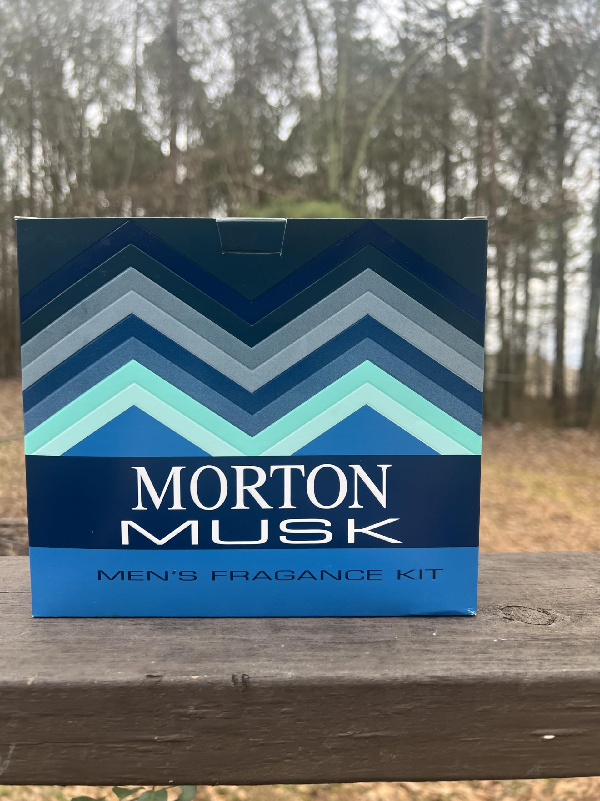 MORTON MUSK MEN’S FRAGANCE KIT BLUE BOX