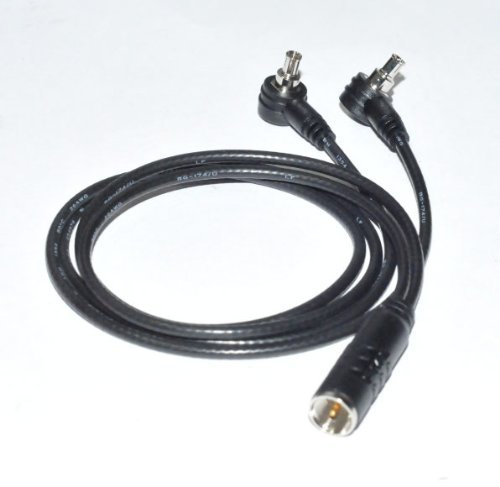 Dual Plug Antenna Adapter Cable for Verizon Jetpack MiFi 8800L LTE Mobile Hotspot FME Male Connector