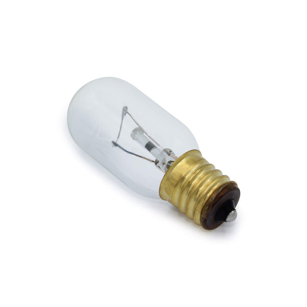 40W 120V Replacement for Whirlpool 8206232A Bulb by Technical Precision - T8 Incandescent Microwave Replacement Bulbs - Replaces 125V 40W Appliance Bulb for Range Hood & Oven - E17 Screw Base - 2 Pack