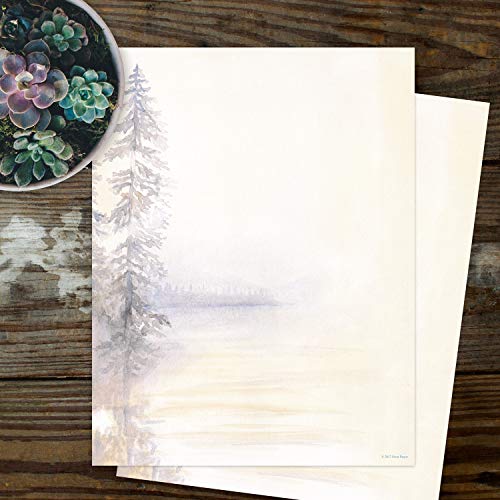 Great Papers! Morning Mist Letterhead, 80 Count, 8.5"x11" (2014250)