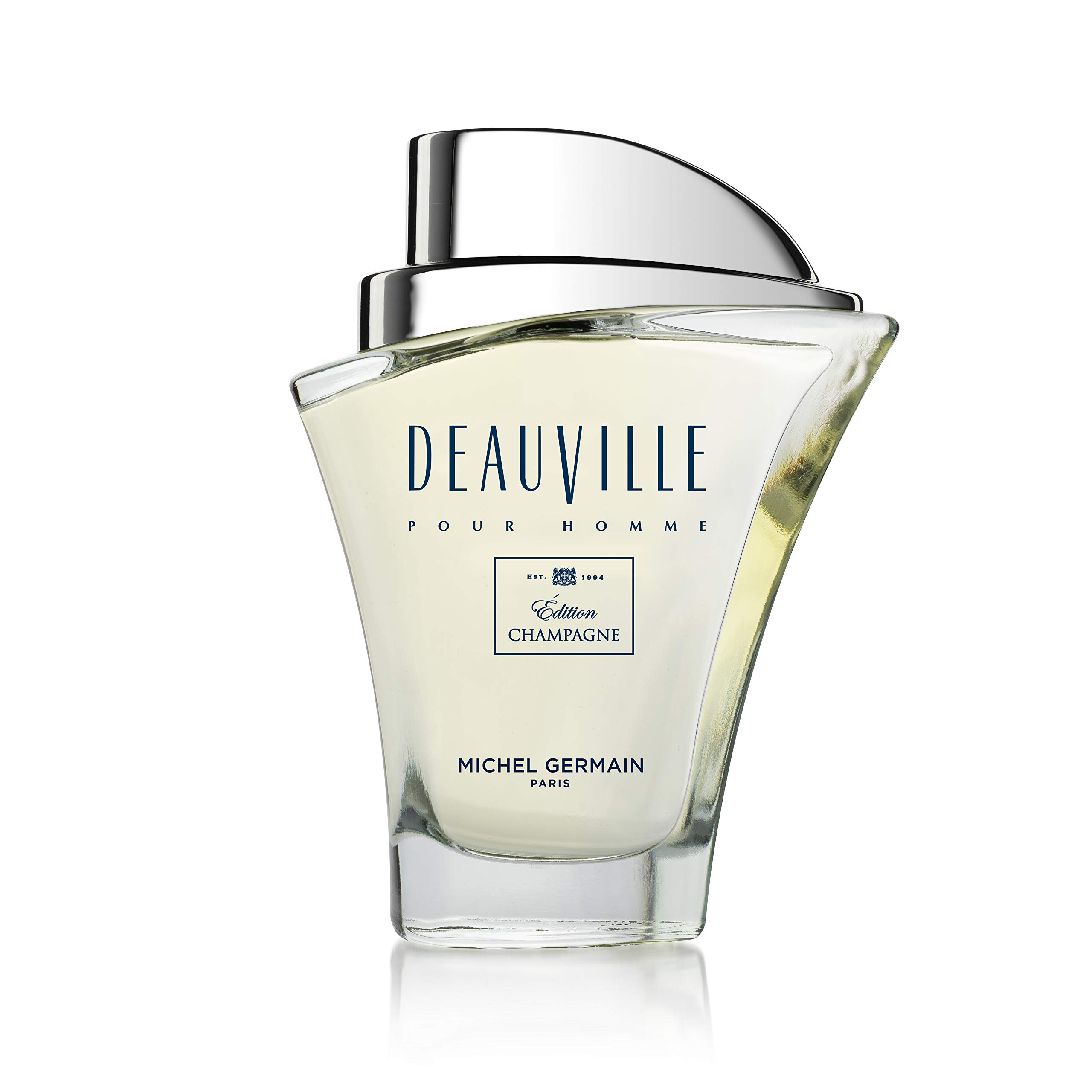Michel Germain Deauville Pour Homme Eau de Toilette Spray Men's Cologne, Top Notes of French Sage, Clementine, Fresh & Sophisticated Blend for Him, 2.5 Fl Oz