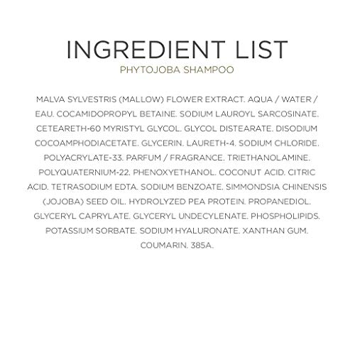 PHYTO Phytojoba Moisturizing Shampoo, Coconut, 8.45 Fl Oz (Pack of 1)