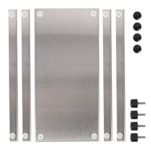 Ultimate Stainless Steel Beef Jerky Maker Slicer Cutting Board With Beginners Guide on How To Dry Cure Preserve Beef, Venison, and Other Meat - Book included - With 10-In Professional Slicing Knife