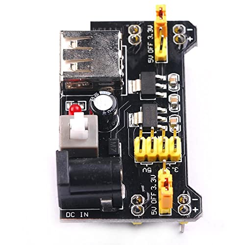 5pcs/lot Breadboard Power Supply Module 3.3V 5V MB102 Solderless Bread Board DIY 2012 Dedicated Power Module