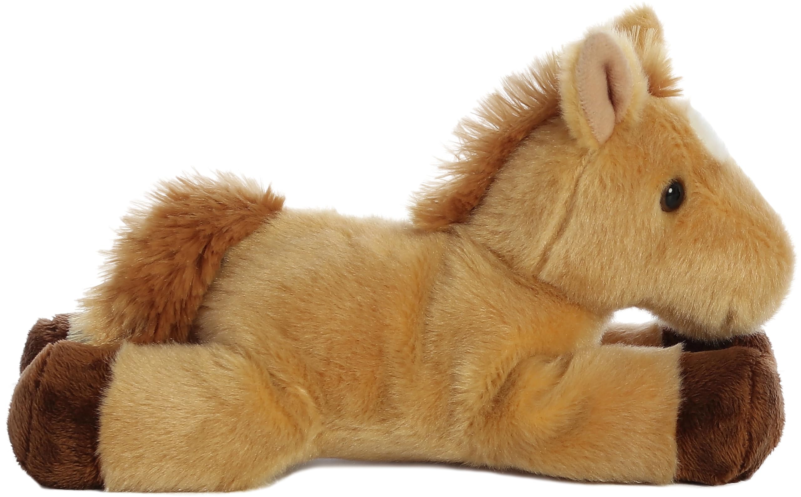 Aurora® Adorable Mini Flopsie™ Prancer™ Stuffed Animal - Playful Ease - Timeless Companions - Brown 8 Inches