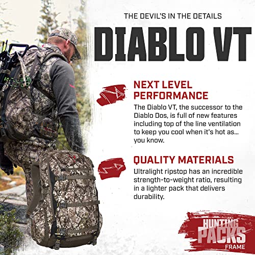 Badlands Diablo VT Hunting Backpack, Approach
