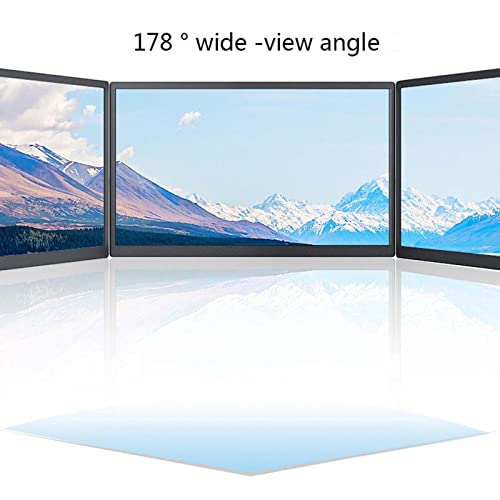 Airr Portable Monitor 17", 1920 x 1080 IPS Display with Mini HDMI/Type-C/USB-C, Dual Built-in Speakers, with Protective case Stand