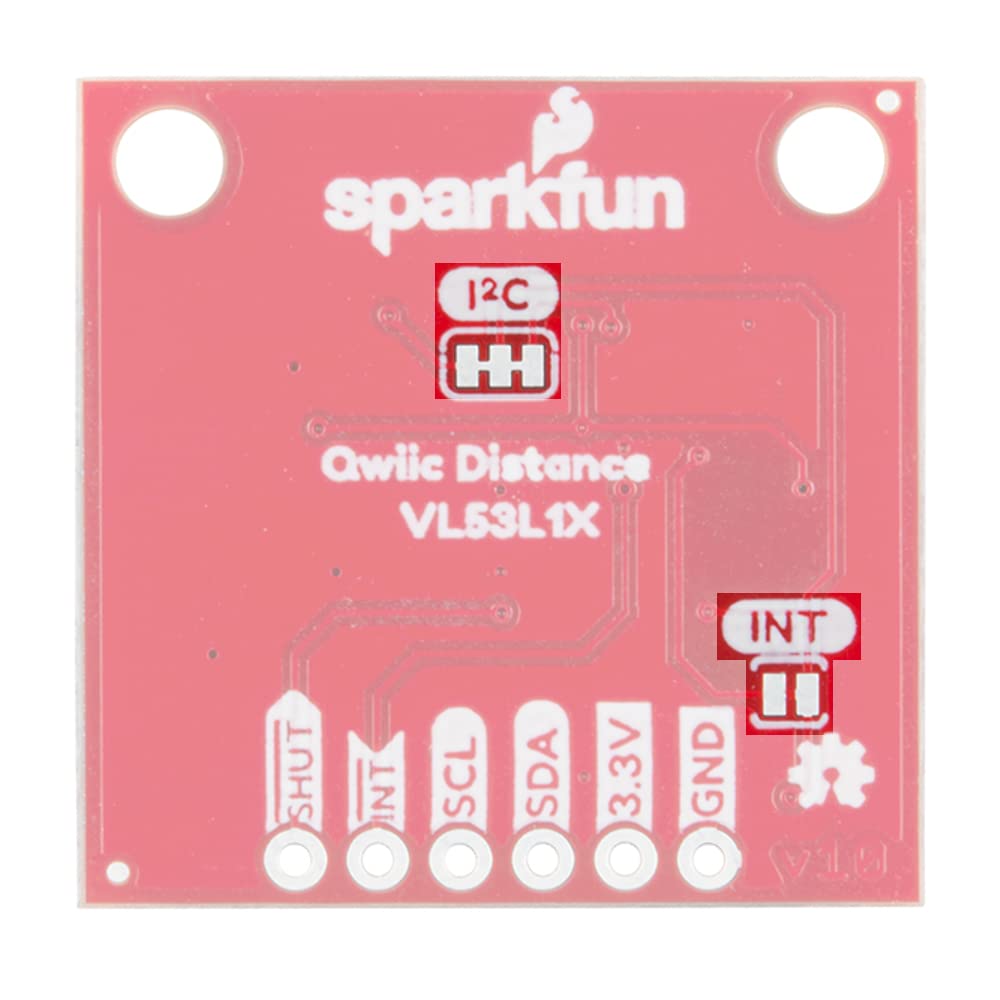 SparkFun Distance Sensor Breakout - 4 Meter, VL53L1X - (Qwiic) - Next Generation ToF Sensor Module - Operating Voltage 2.6V - 3.5V - 1mm Precision - +/-5mm Accuracy - Minimum Read Distance 4cm