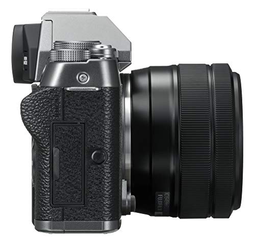 Fujifilm X-T100 Mirrorless Digital Camera w/XC15-45mmF3.5-5.6 OIS PZ Lens - Dark Silver (Renewed)