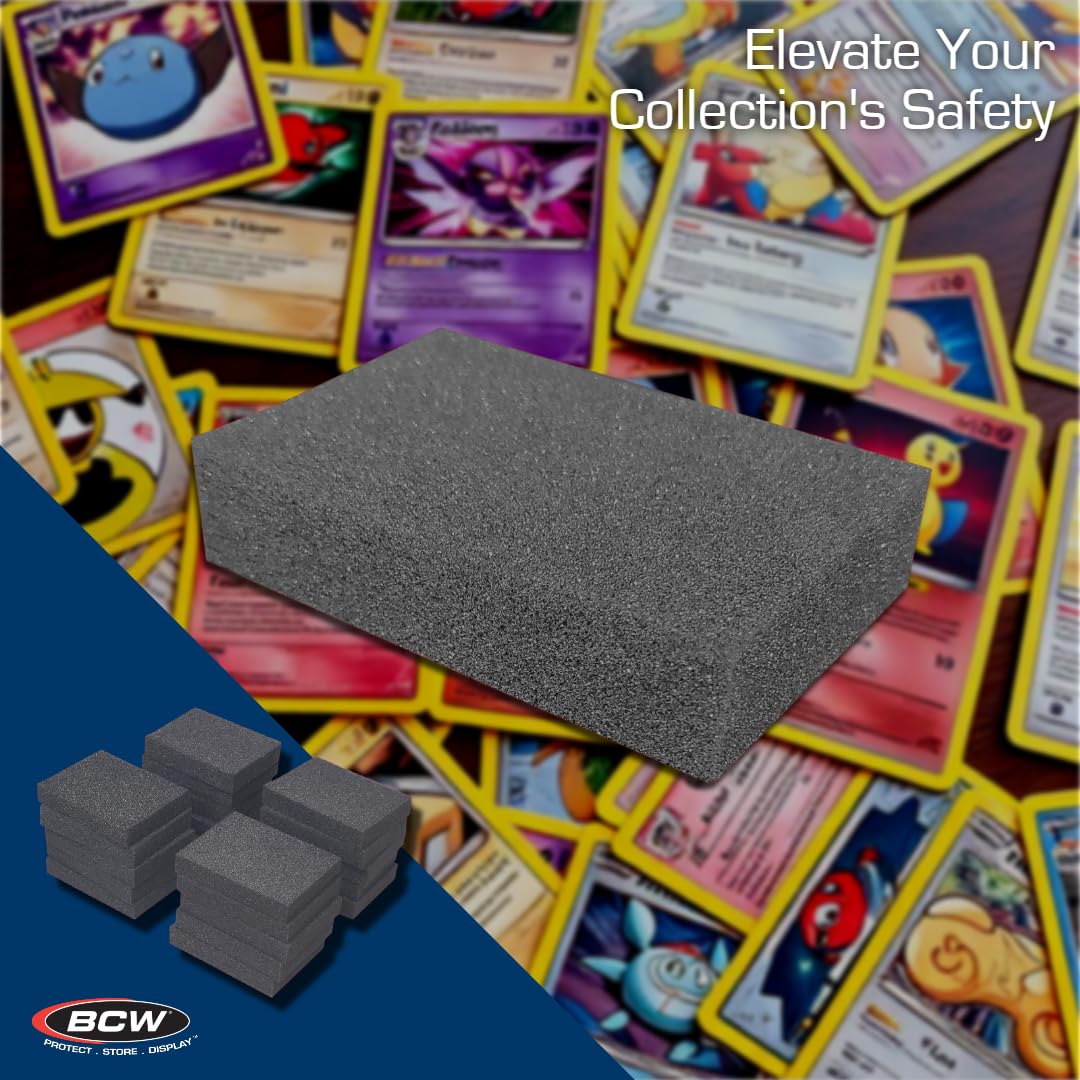 BCW Monster Pads - 20 Pack | Acid-Free Foam Inserts for Card Storage Boxes