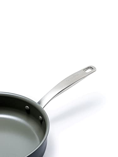 GreenPan Chatham Hard Anodized Healthy Ceramic Nonstick 10 Piece Cookware Pots and Pans Set, PFAS-Free, Dishwasher Safe, Oven Safe, Gray