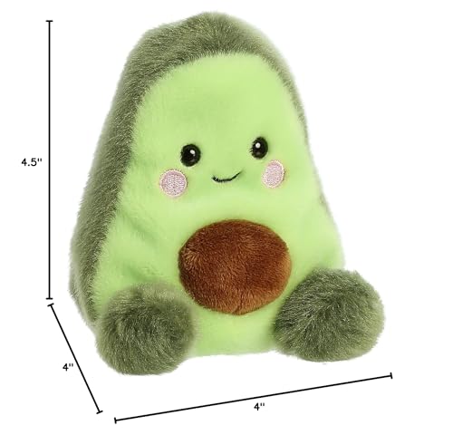 Aurora® Adorable Palm Pals™ Airy Avocado™ Stuffed Animal - Pocket-Sized Play - Collectable Fun - Green 5 Inches