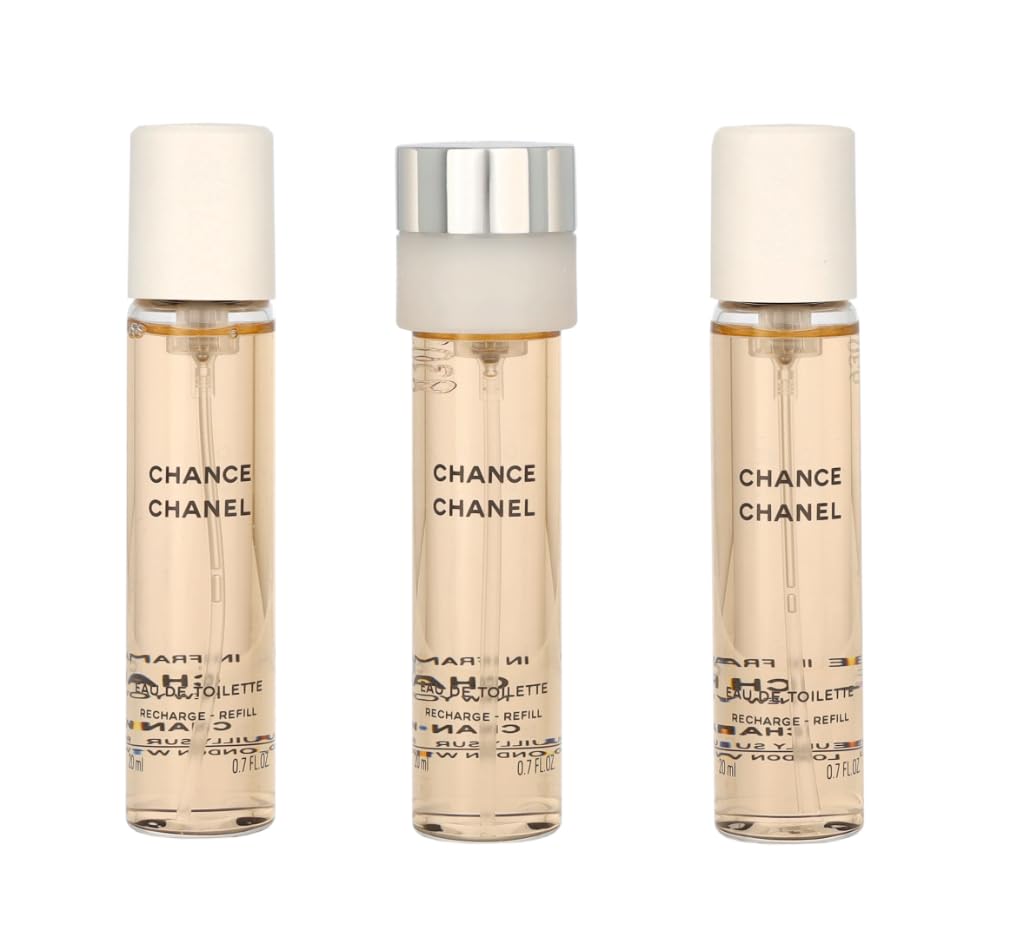 CHANEL Chance Twist & Spray Eau De Toilette Refill - 3x20ml/0.7oz