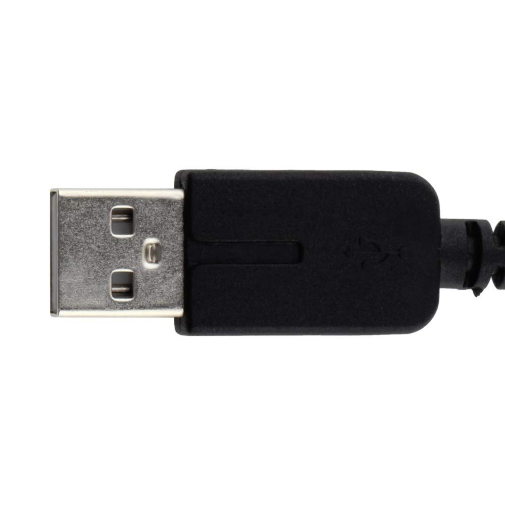 3ft Data and Power Cable for PSP Go, Cotchear 1 metre Black 2 in 1 USB 2.0 Data Sync Transfer and Power Charger Cable Cord for Sony PSP Go