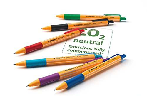 Ballpoint - STABILO pointball Black Box of 10