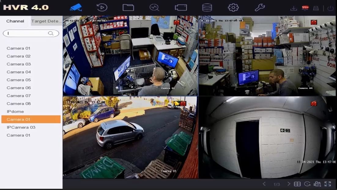 DS-7608NI-Q2/8P H.265 8 Channel PoE 4K 8MP Network Video Recorder NVR, Plug & Play, International Original English Version, Compatible with Hik-Connect, Hard Drive Not Included