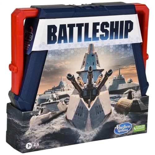 Battleship Classic Board Game, Strategy Game for Kids Ages 7 and Up, Fun for 2 Players