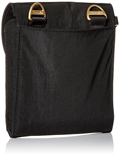Baggallini womens Gold International Athens Rfid Crossbody Black W/Sand Wallet, Black/Sand, One Size US