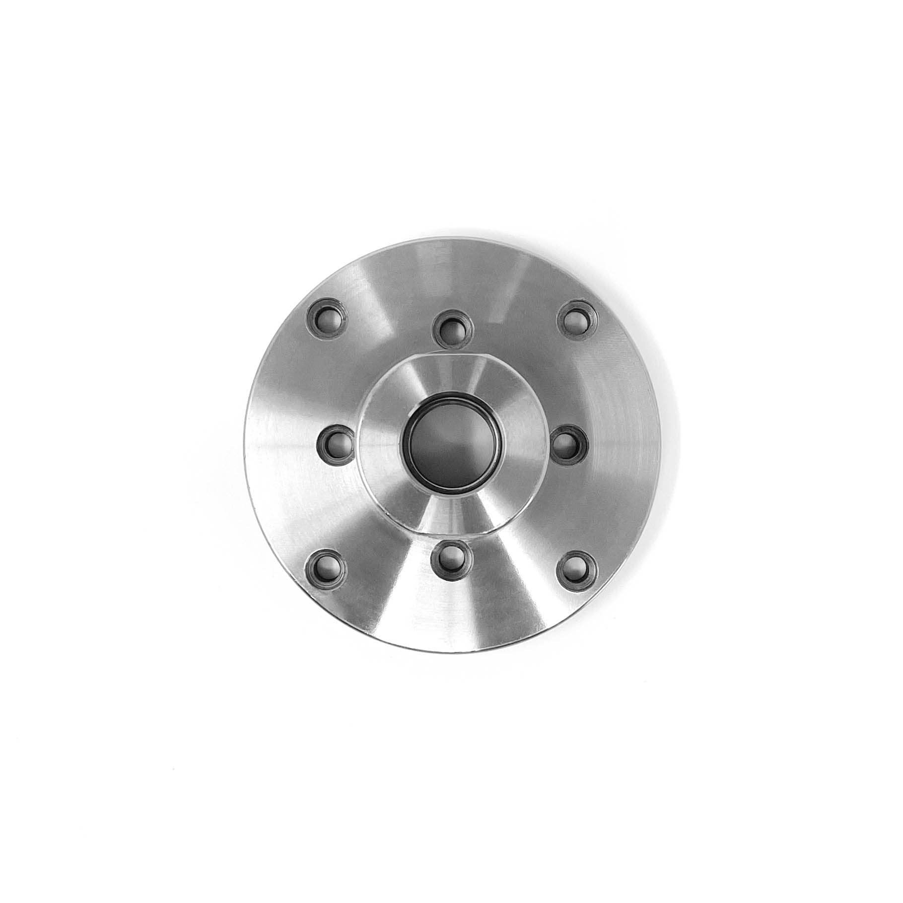 4" Steel Wood Lathe Face Plate, 7/8" x 14 tpi Threaded (for Beaver Rockwell lathes, etc)