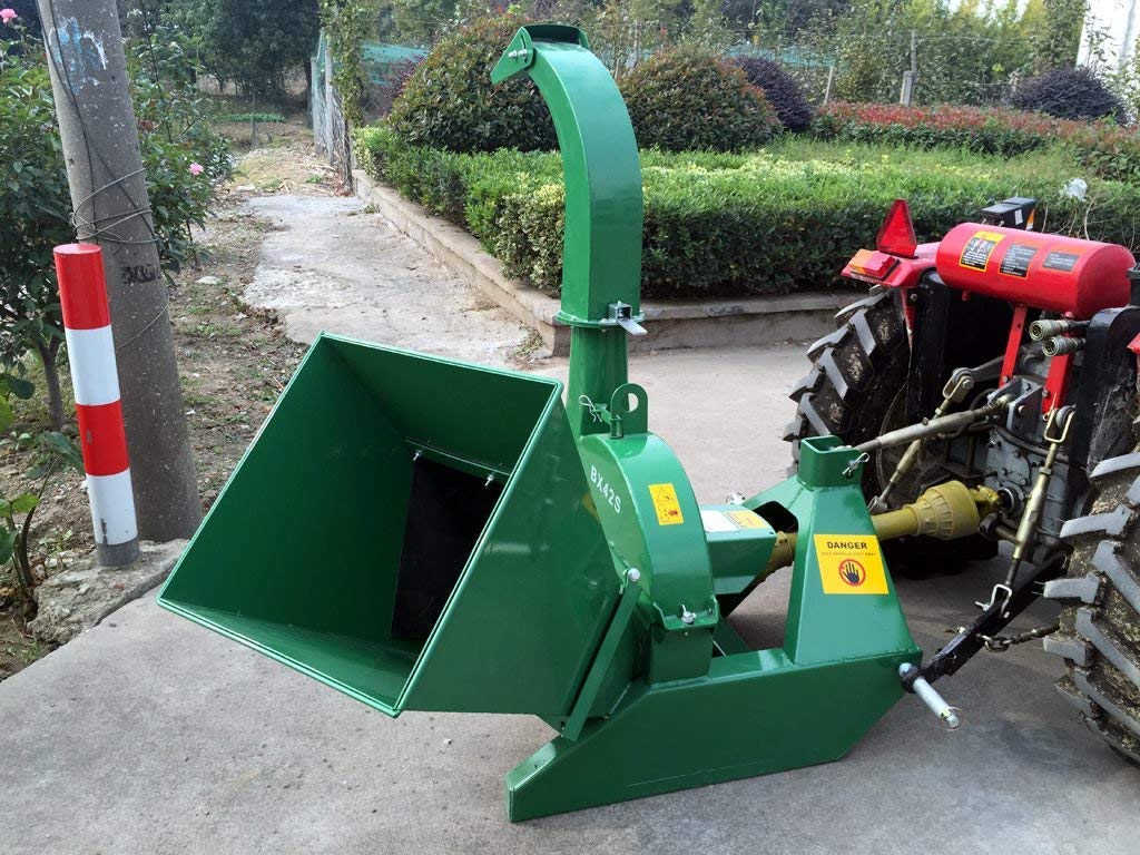 4"x10" PTO Tractor Wood Chipper Shredder 540-1000 RPM, BX42S