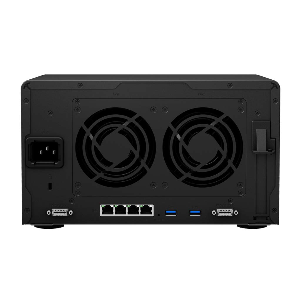 Synology DiskStation DS3018xs Tower NAS Server, Intel Pentium D1508 Dual-Core, 32GB DDR4, 4TB SSD, 32TB SATA HDD, DSM Software