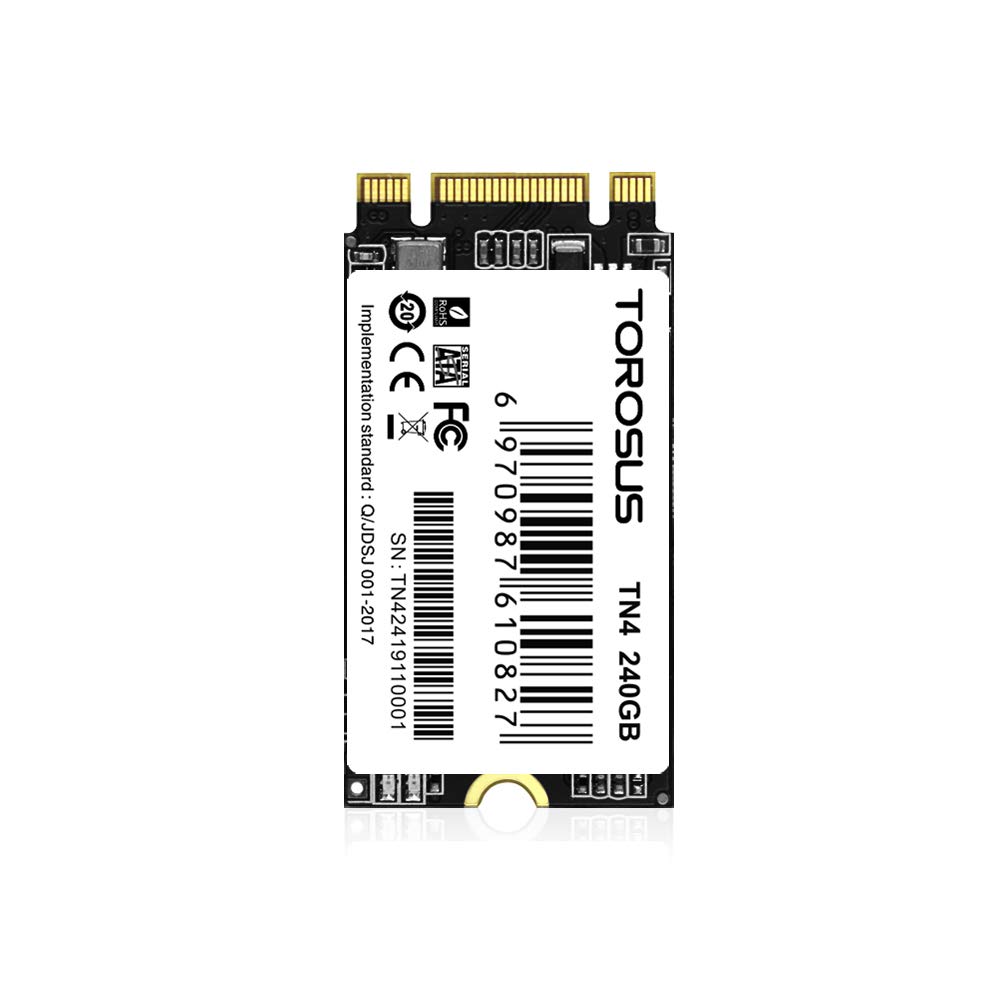 TOROSUS M.2 NGFF 22 * 42mm M.2 2242 240GB Solid State Drive Disk for Desktop PCs and MacPro