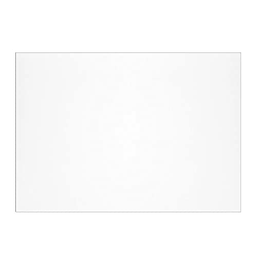 Reskid White Cardstock Thick Paper - 2 x 3.5" Blank Heavy Weight 110 lb Cover Card Stock - 100 Pack (2x3.5, inches)